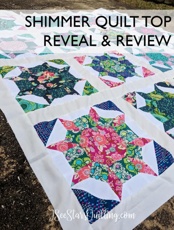 Shimmer Quilt Reveal – ISeeStarsQuilting